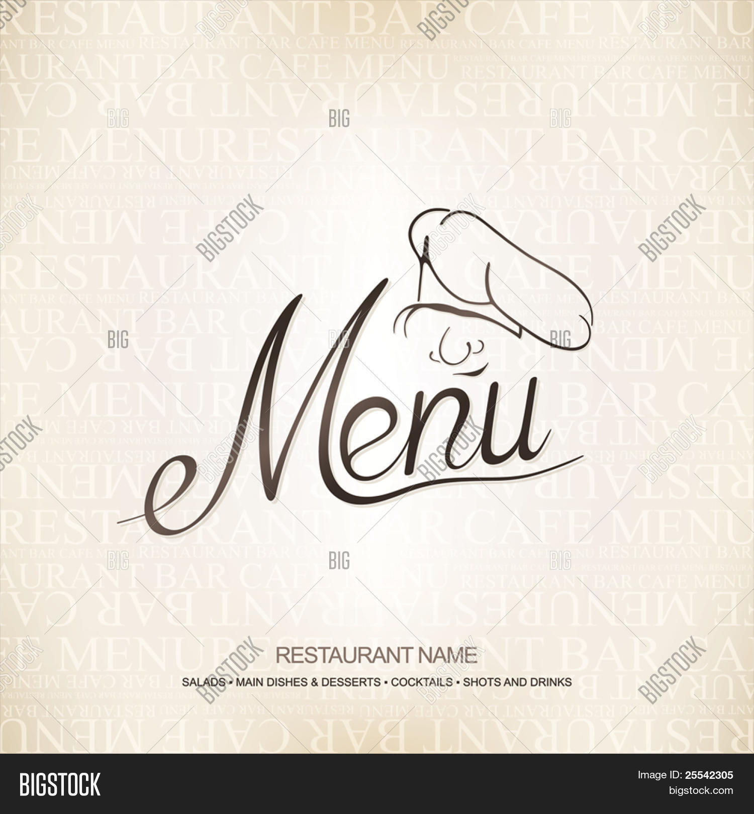 Vector. Restaurant Vector & Photo (Free Trial) | Bigstock