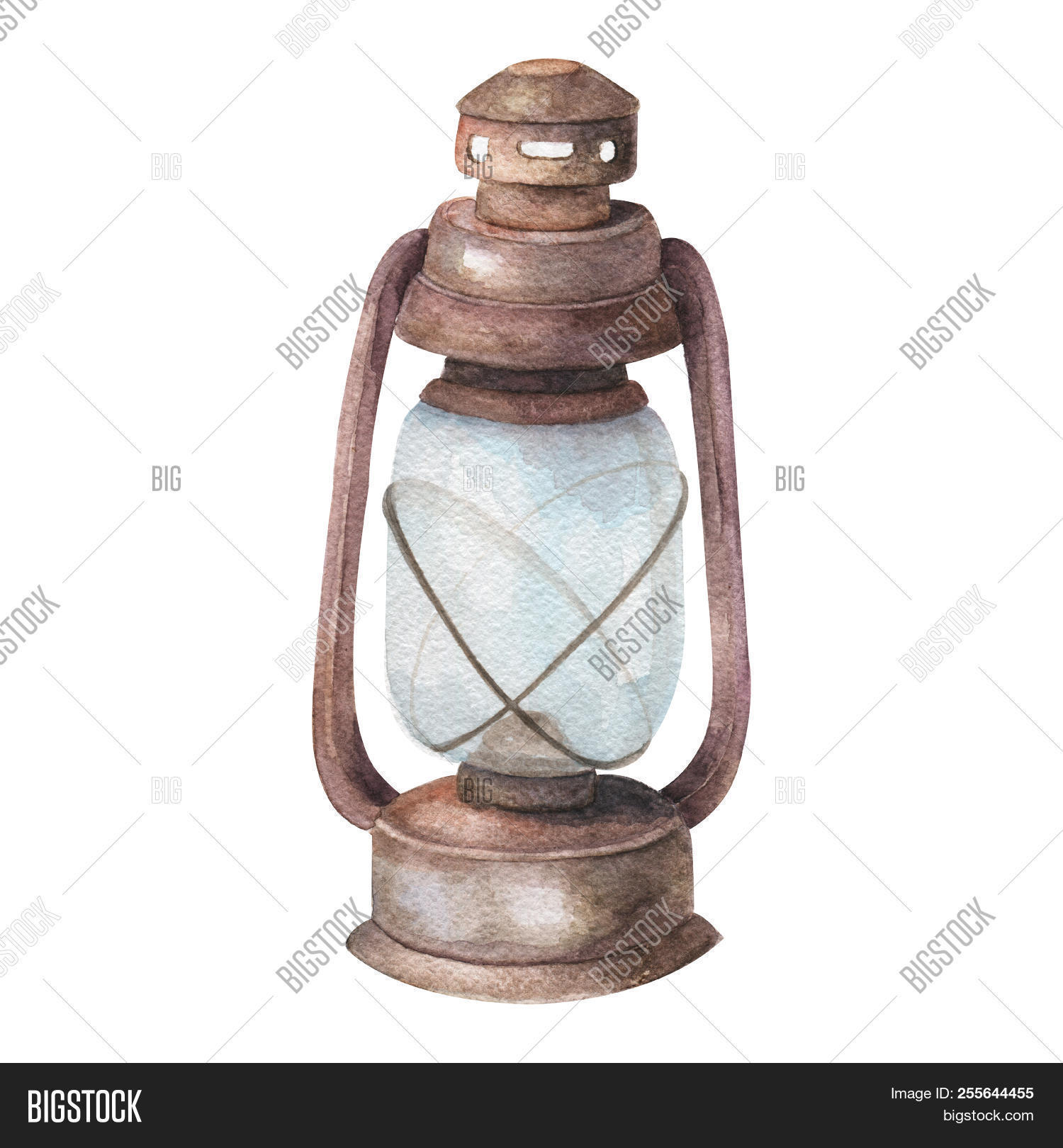 Vintage Lamp Drawing