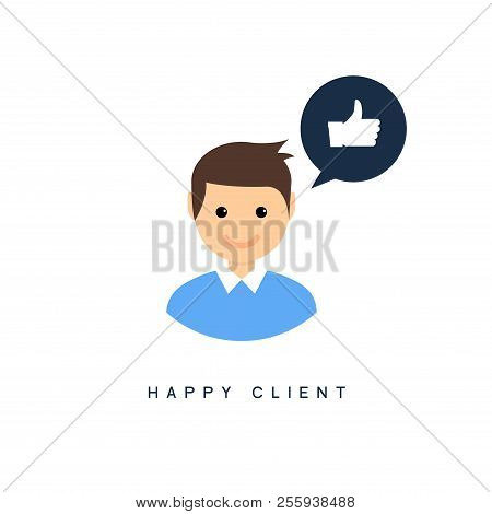 Happy Client Customer Vector & Photo (Free Trial) | Bigstock