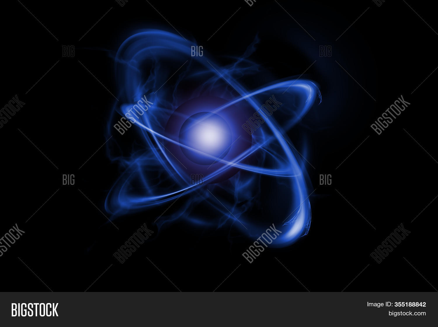 Close Colorful Atomic Image & Photo (Free Trial) | Bigstock