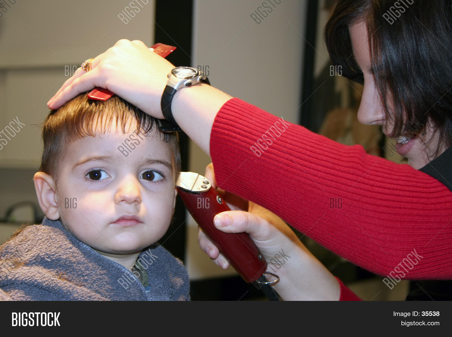 First Hair Cut Image & Photo (Free Trial) | Bigstock