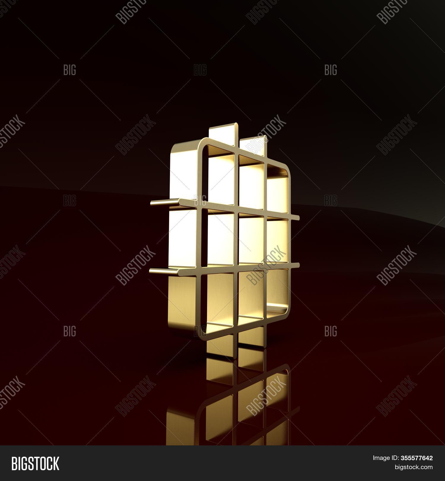 Gold Grid Graph Paper Image & Photo (Free Trial) | Bigstock