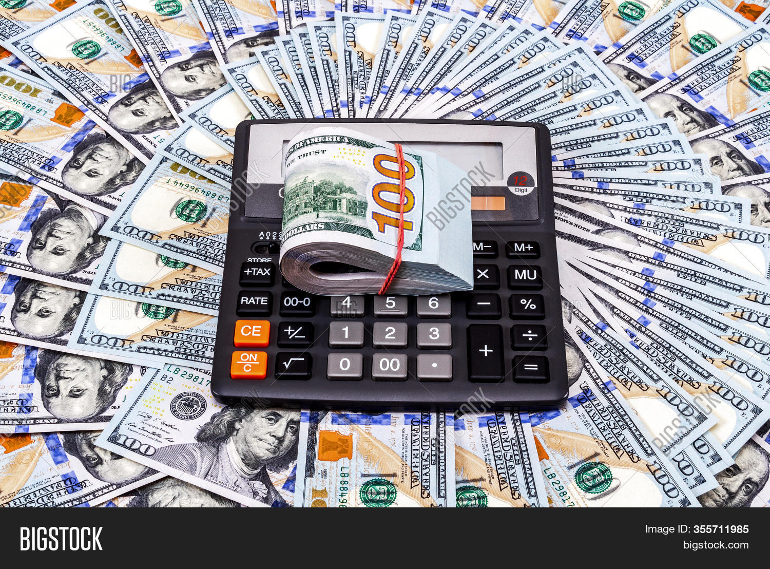 Calculator Dollars Image & Photo (Free Trial) | Bigstock
