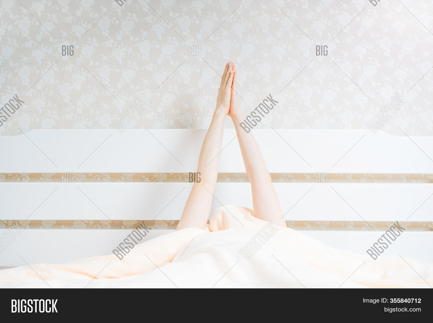 Hands Girl Under Image & Photo (Free Trial) | Bigstock