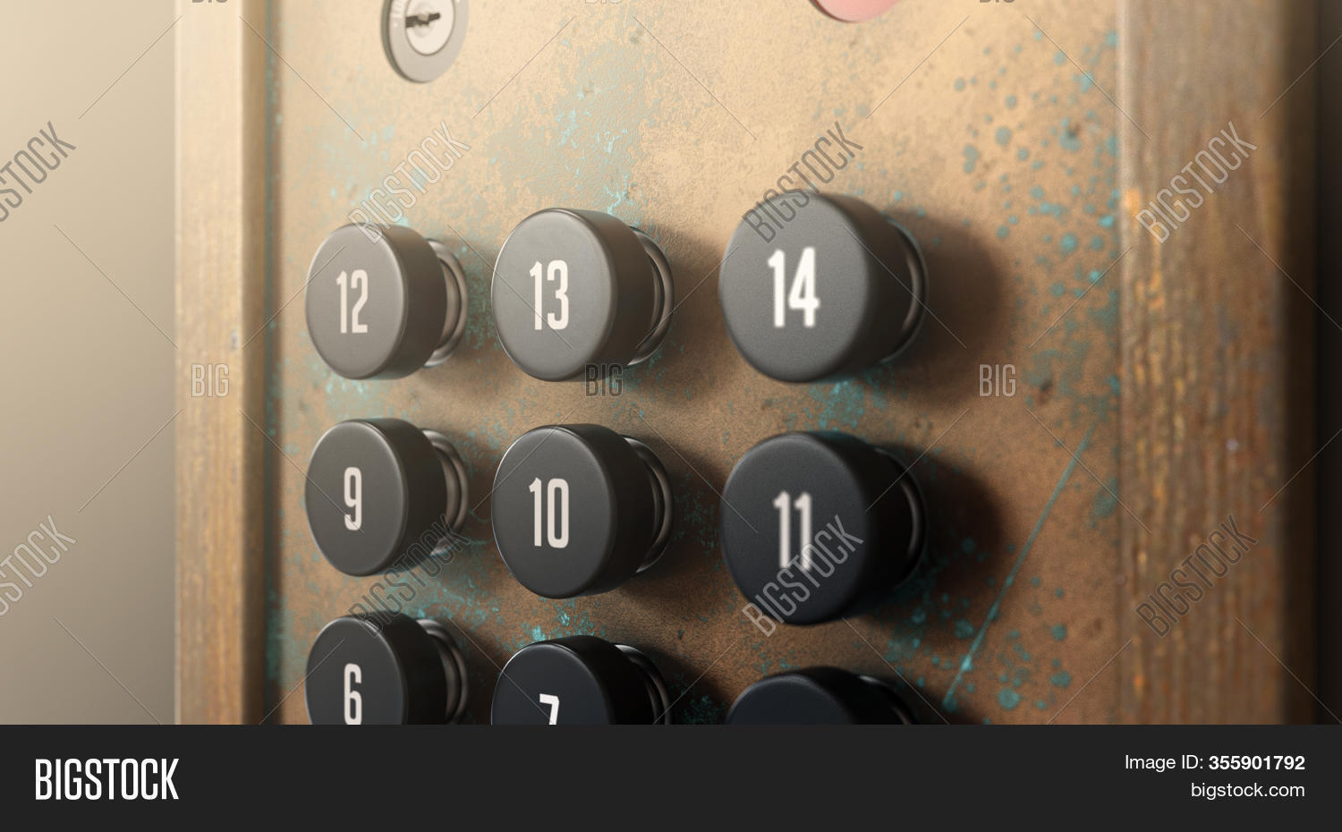 Old Retro Elevator Image & Photo (Free Trial) | Bigstock