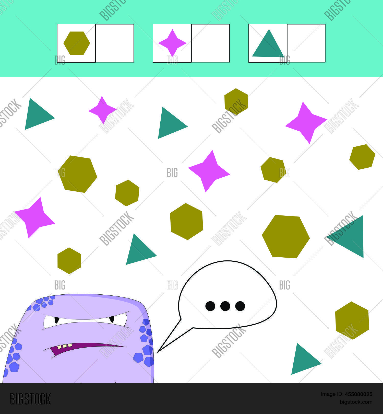 Counting Game Vector & Photo (Free Trial) | Bigstock