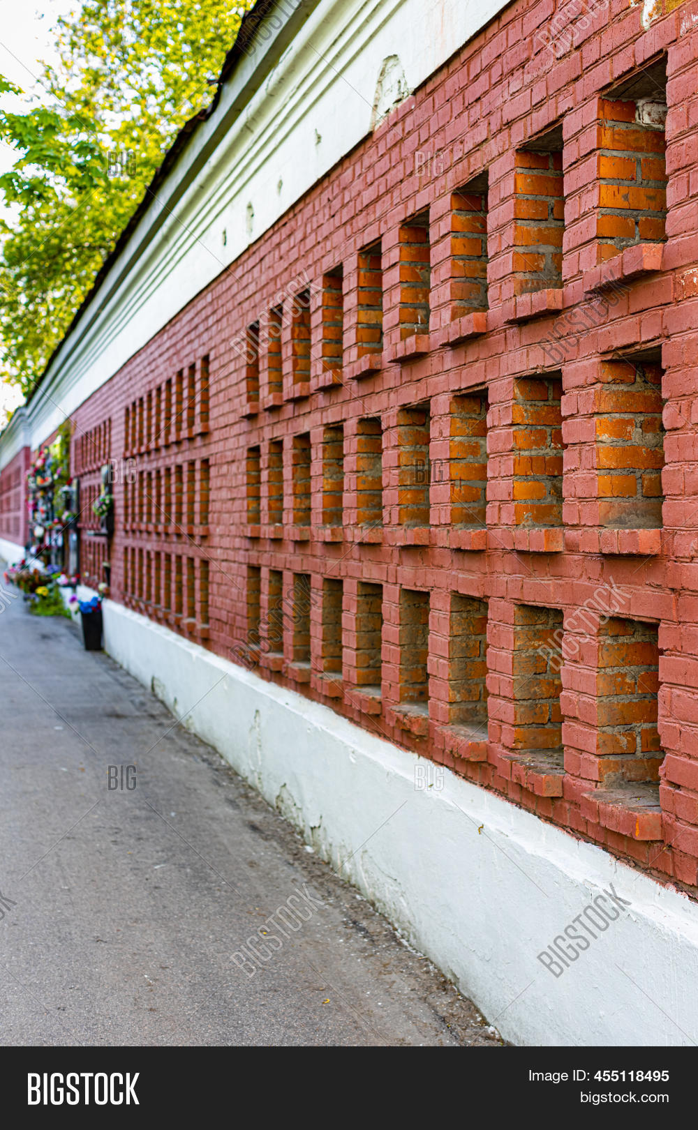 Empty Cell Red Brick Image & Photo (Free Trial) | Bigstock