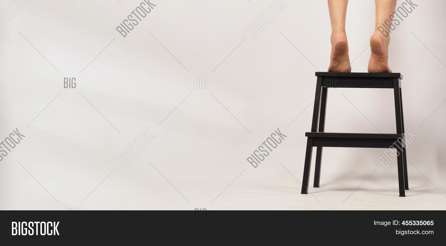 Legs Barefoot Stand On Image & Photo (Free Trial) | Bigstock