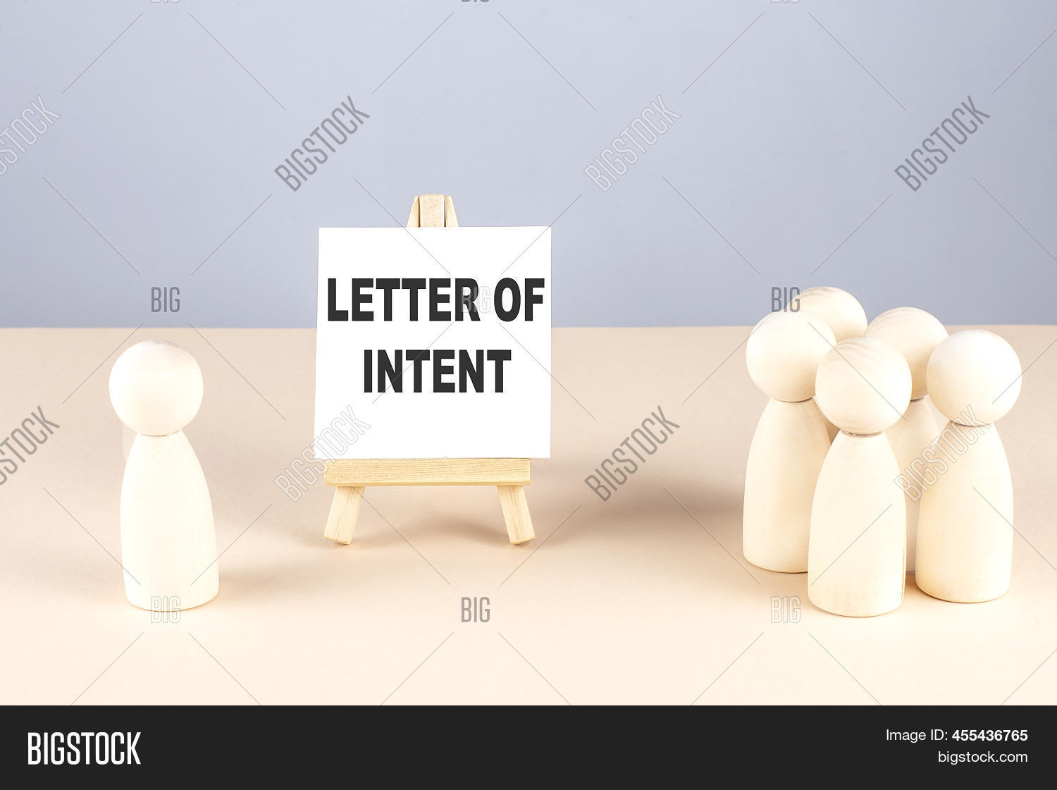 Letter Intent Text On Image & Photo (Free Trial) | Bigstock