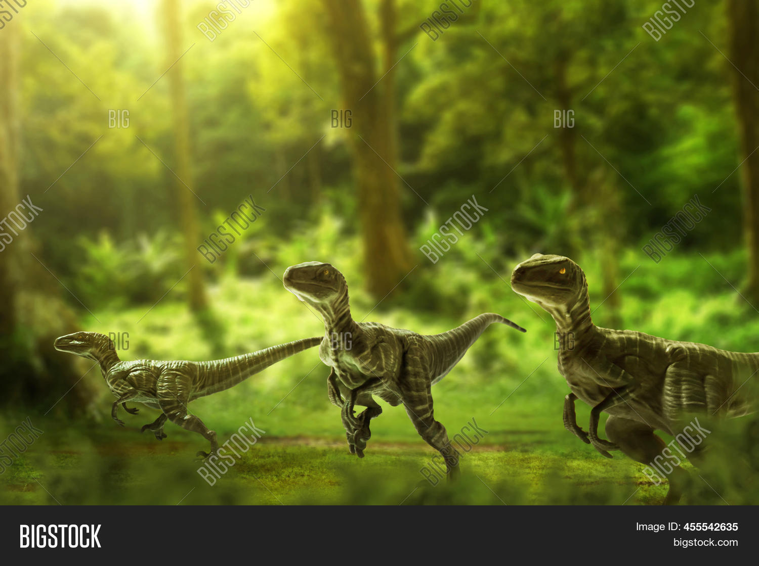 Dinosaurs, Group Image & Photo (Free Trial) | Bigstock