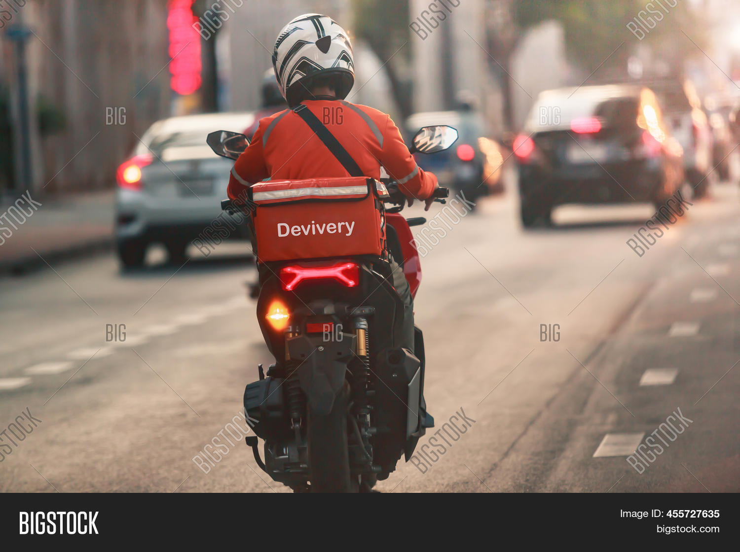 Food Delivery Driver Image & Photo (Free Trial) | Bigstock