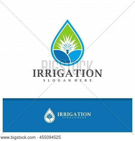 Irrigation Logo Vector & Photo (Free Trial) | Bigstock