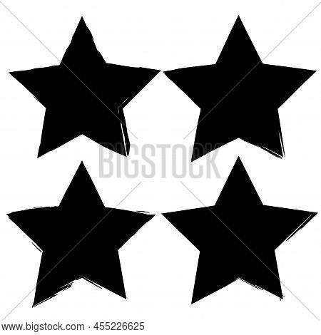 Black Ink Star Vector & Photo (Free Trial) | Bigstock