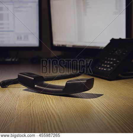 Handset Landline Phone Image & Photo (Free Trial) | Bigstock