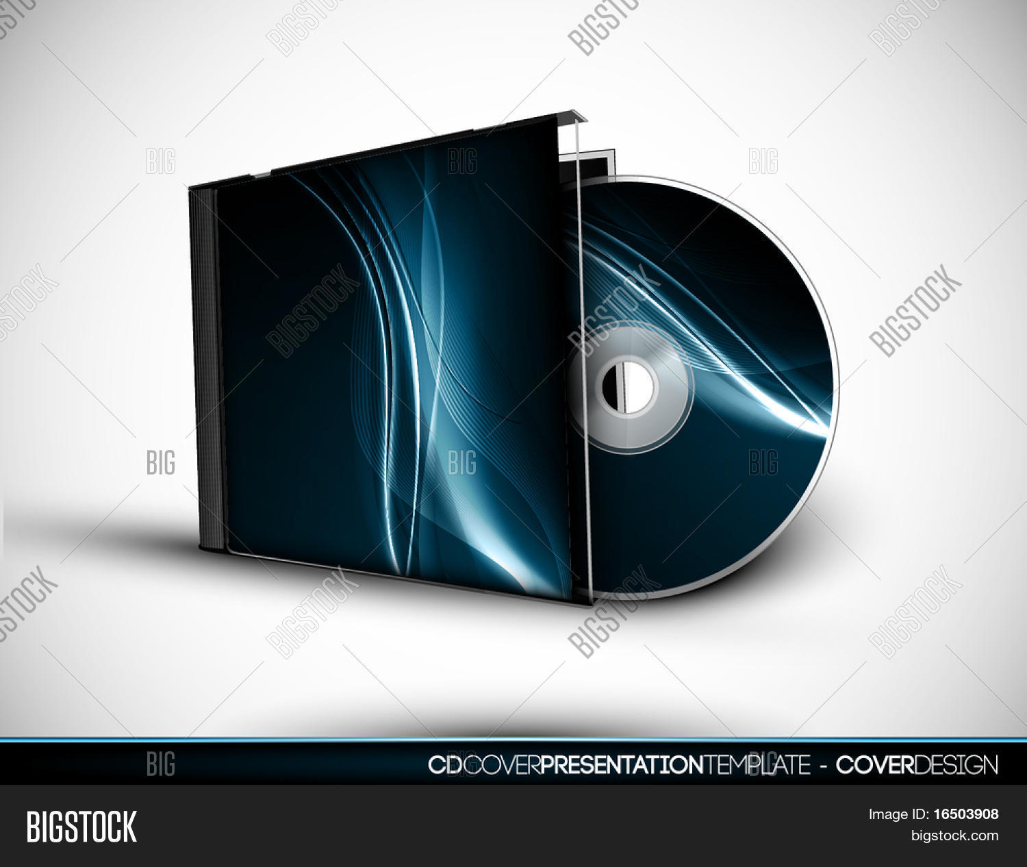 CD Cover Design 3D Vector & Photo (Free Trial) | Bigstock