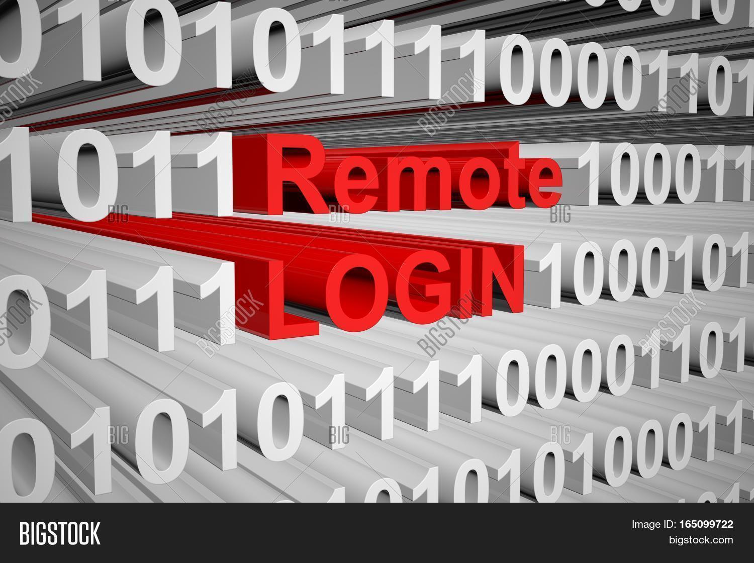 Remote LOGIN Form Image & Photo (Free Trial) | Bigstock
