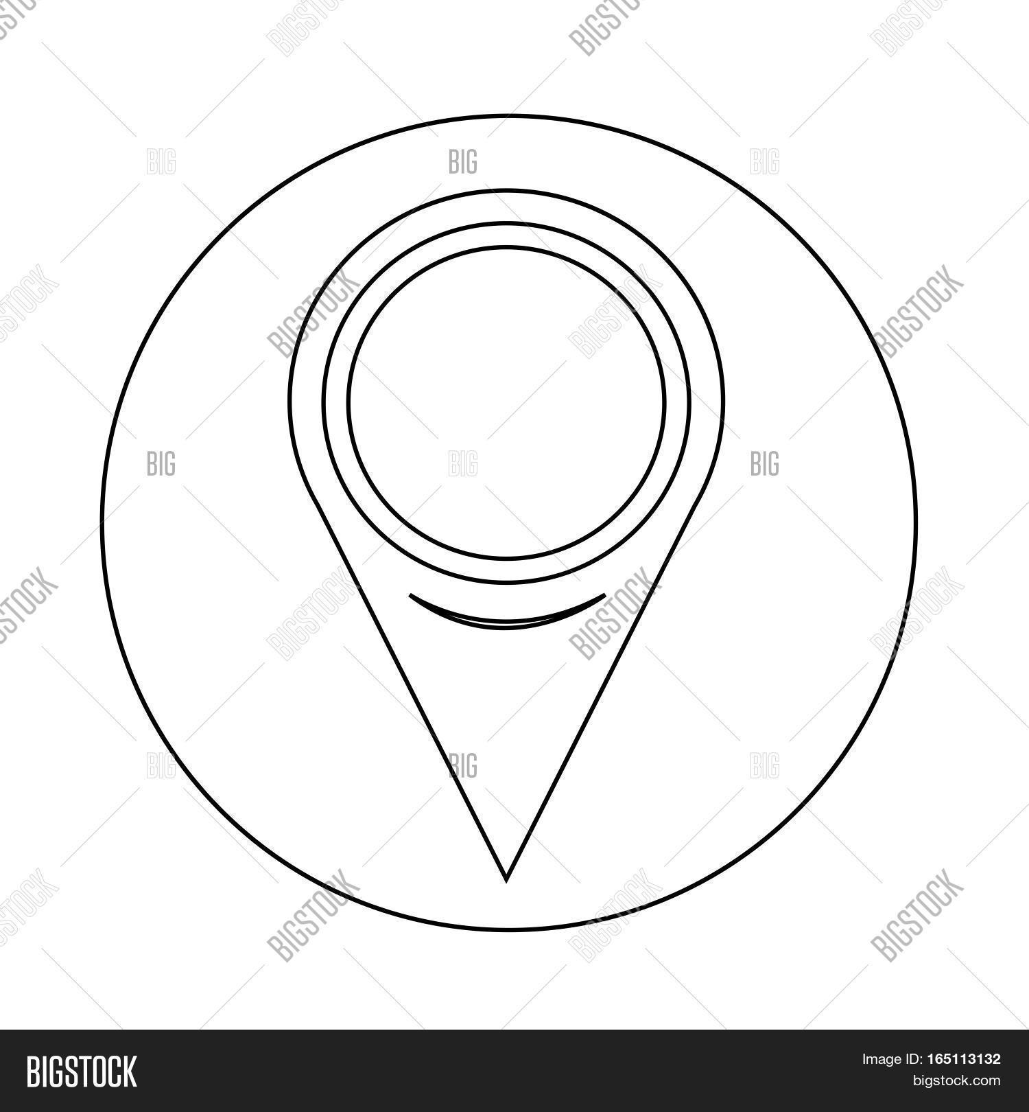 Image Pictogram Map Vector & Photo (Free Trial) | Bigstock
