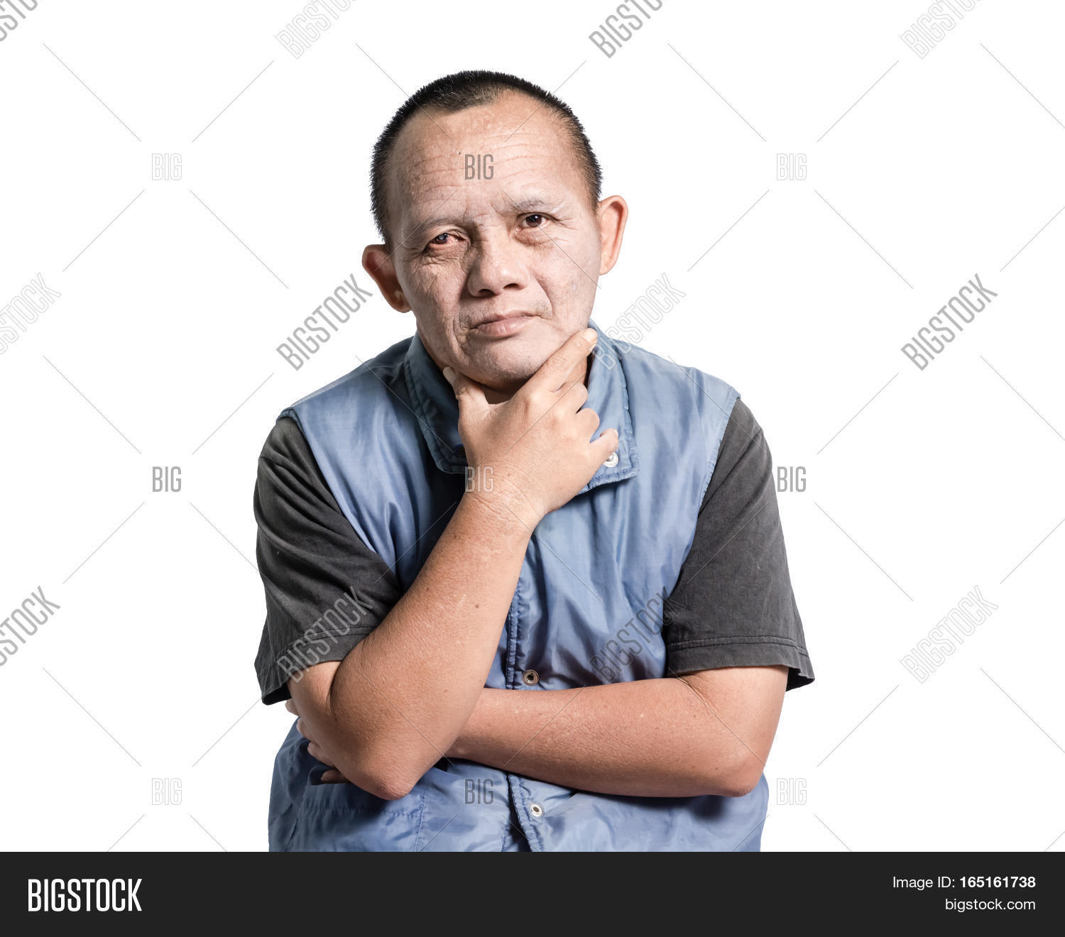 Portrait Man Down Image & Photo (Free Trial) | Bigstock