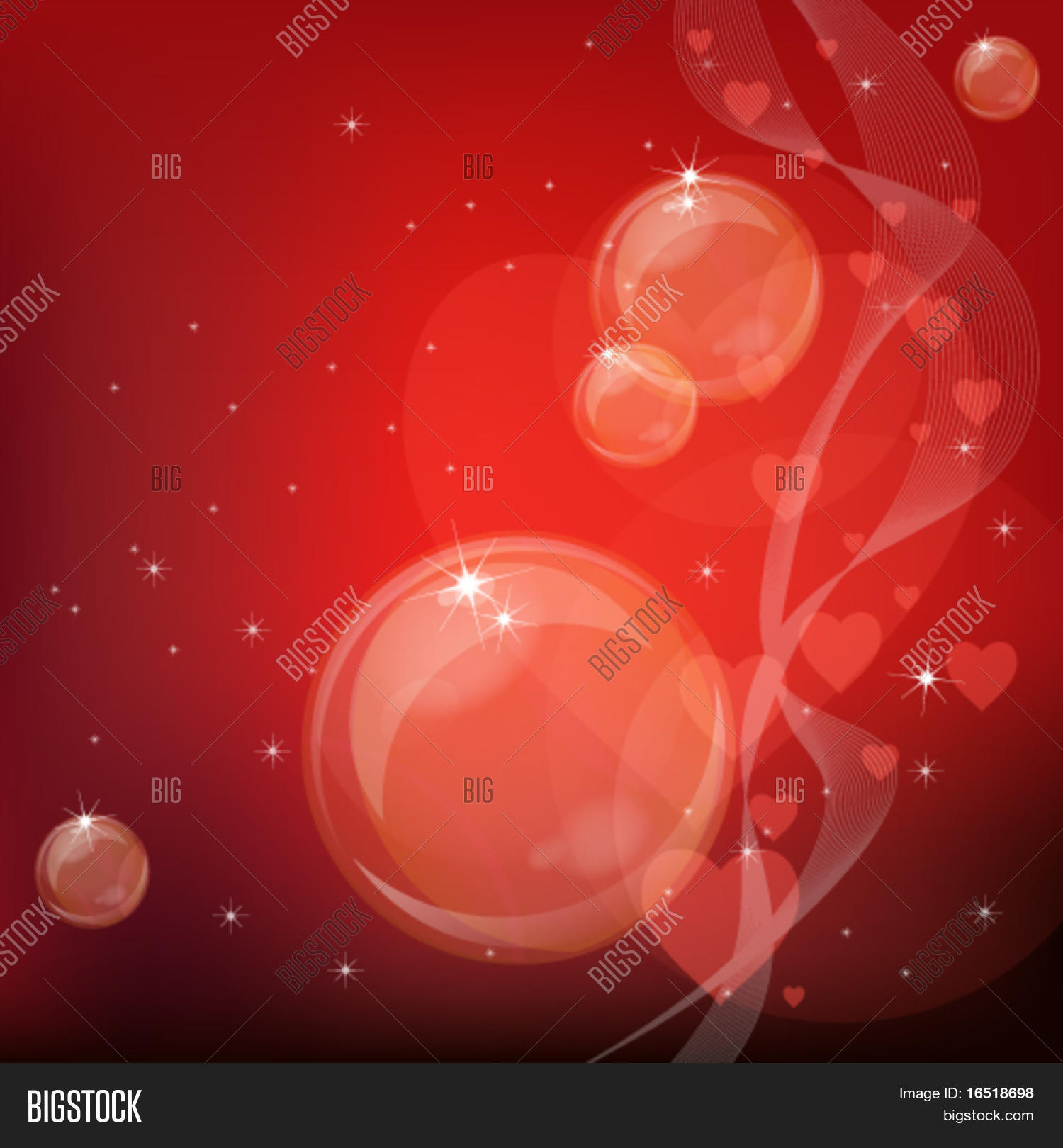Red Bubbles Vector & Photo (Free Trial) | Bigstock