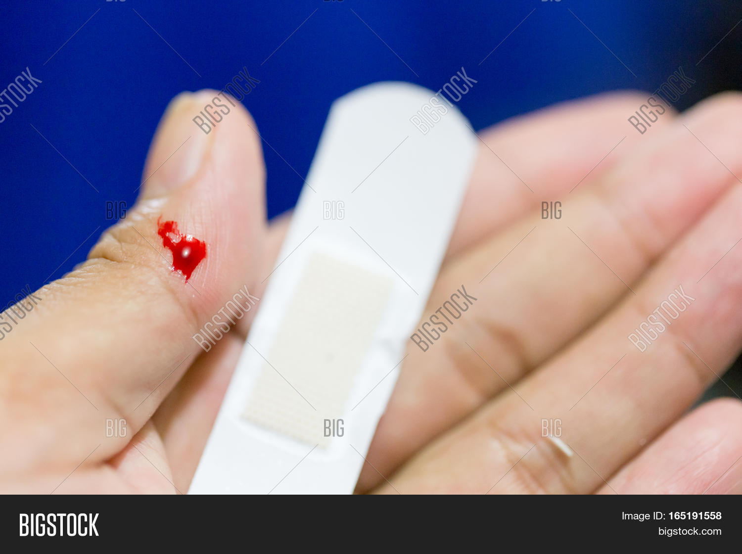 Closeup View Finger On Image & Photo (Free Trial) | Bigstock