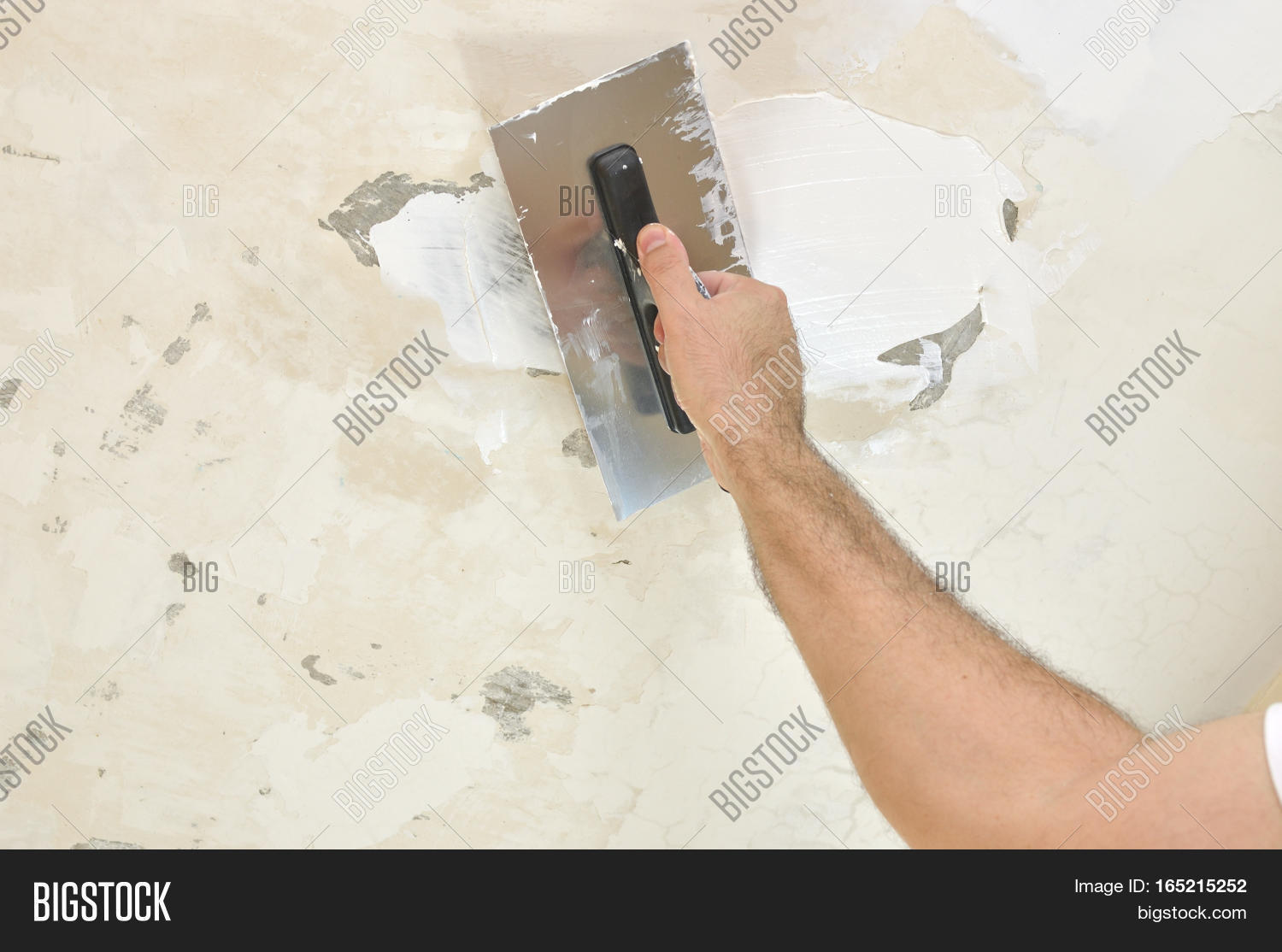 Applying Spackling Image & Photo (Free Trial) | Bigstock