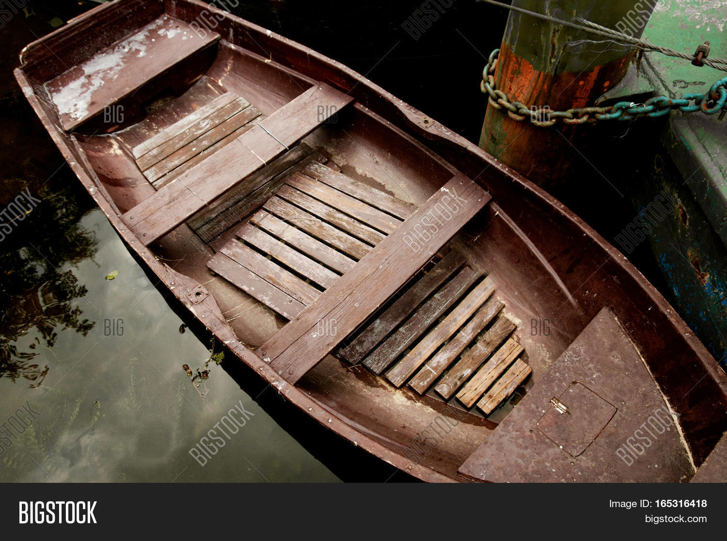 Old Rowboat N River. Image & Photo (Free Trial) | Bigstock