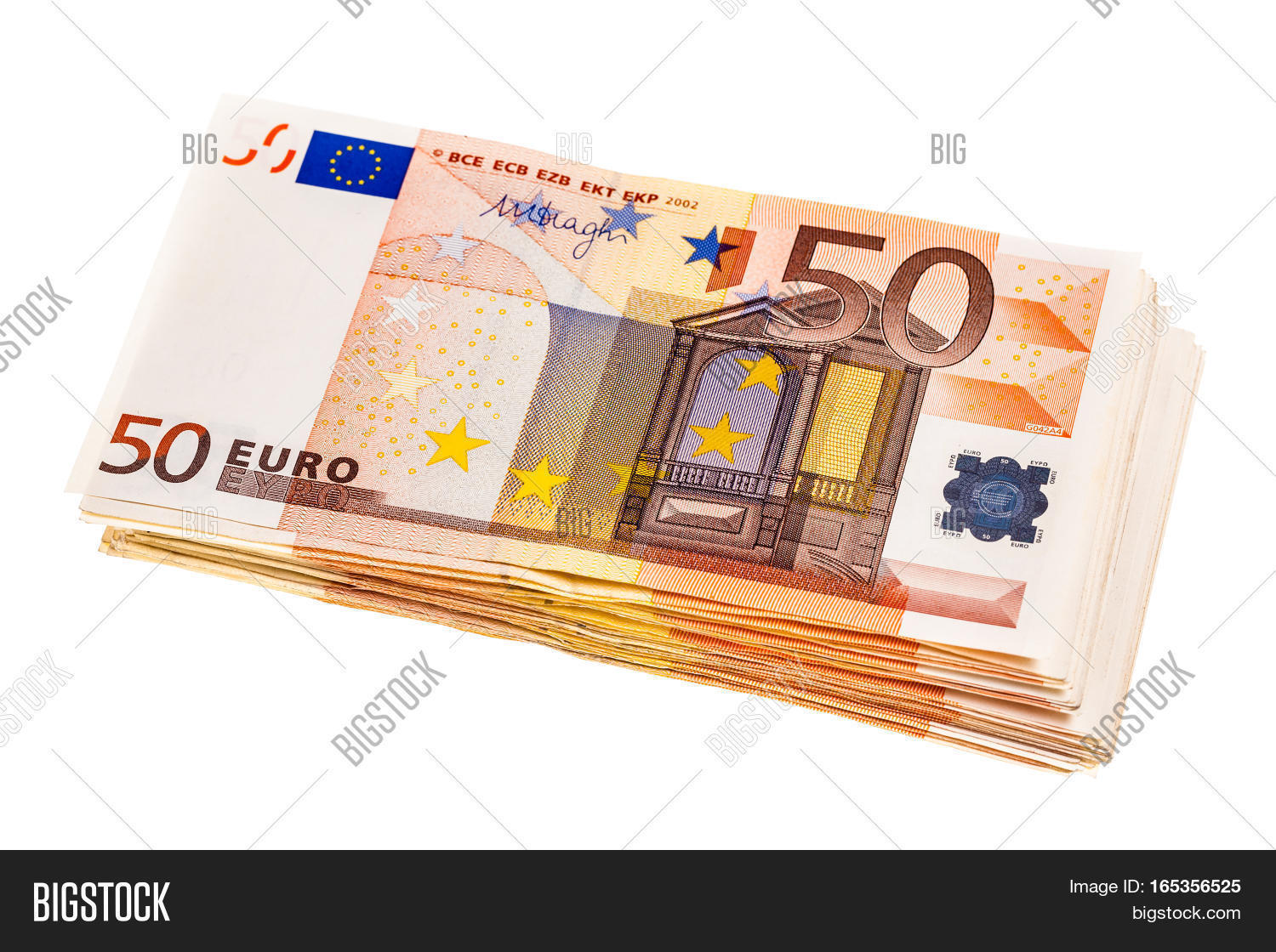 Bundle Euro Banknotes Image & Photo (Free Trial) | Bigstock