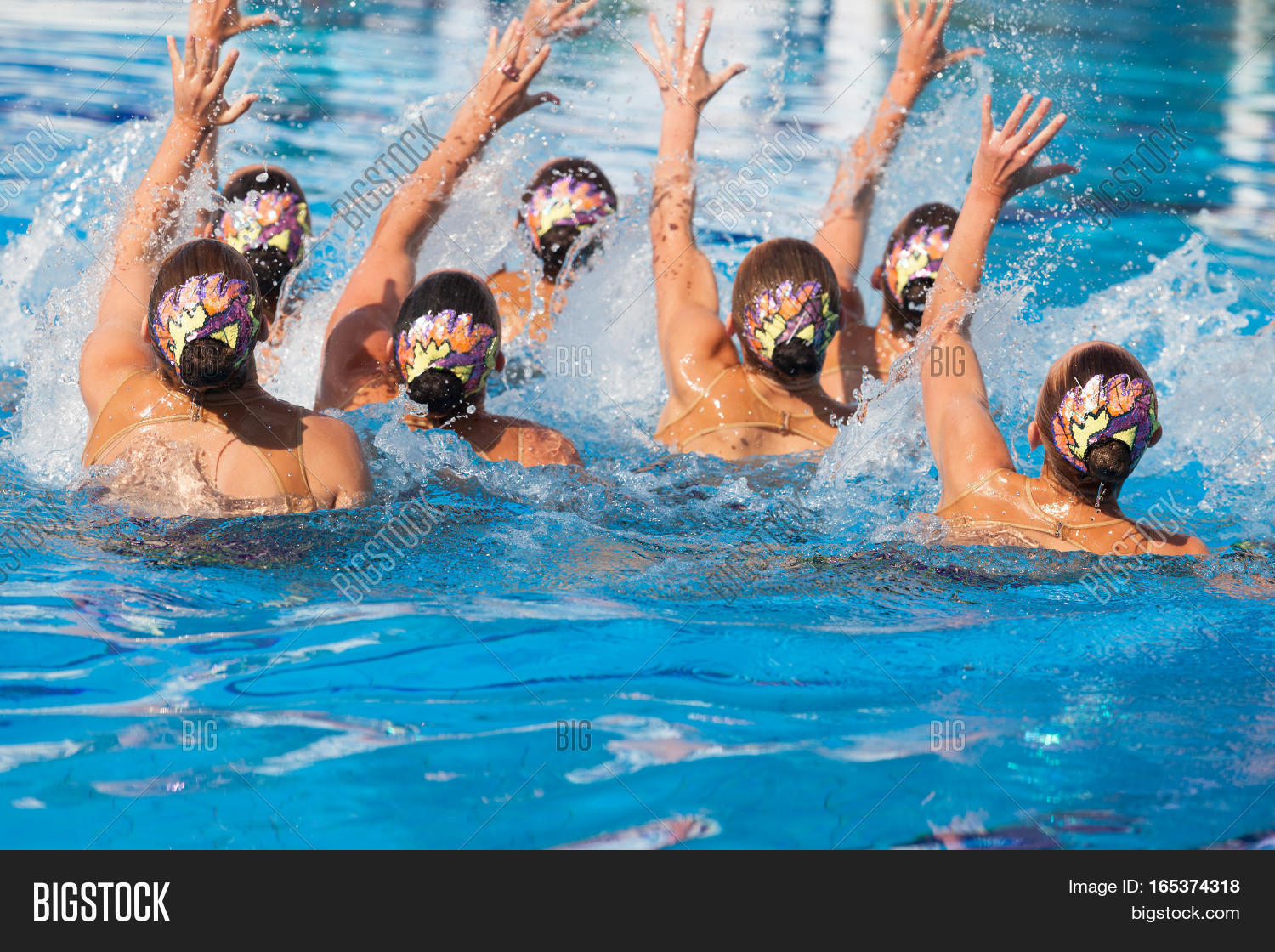 Synchronized Swimming Image & Photo (Free Trial) | Bigstock