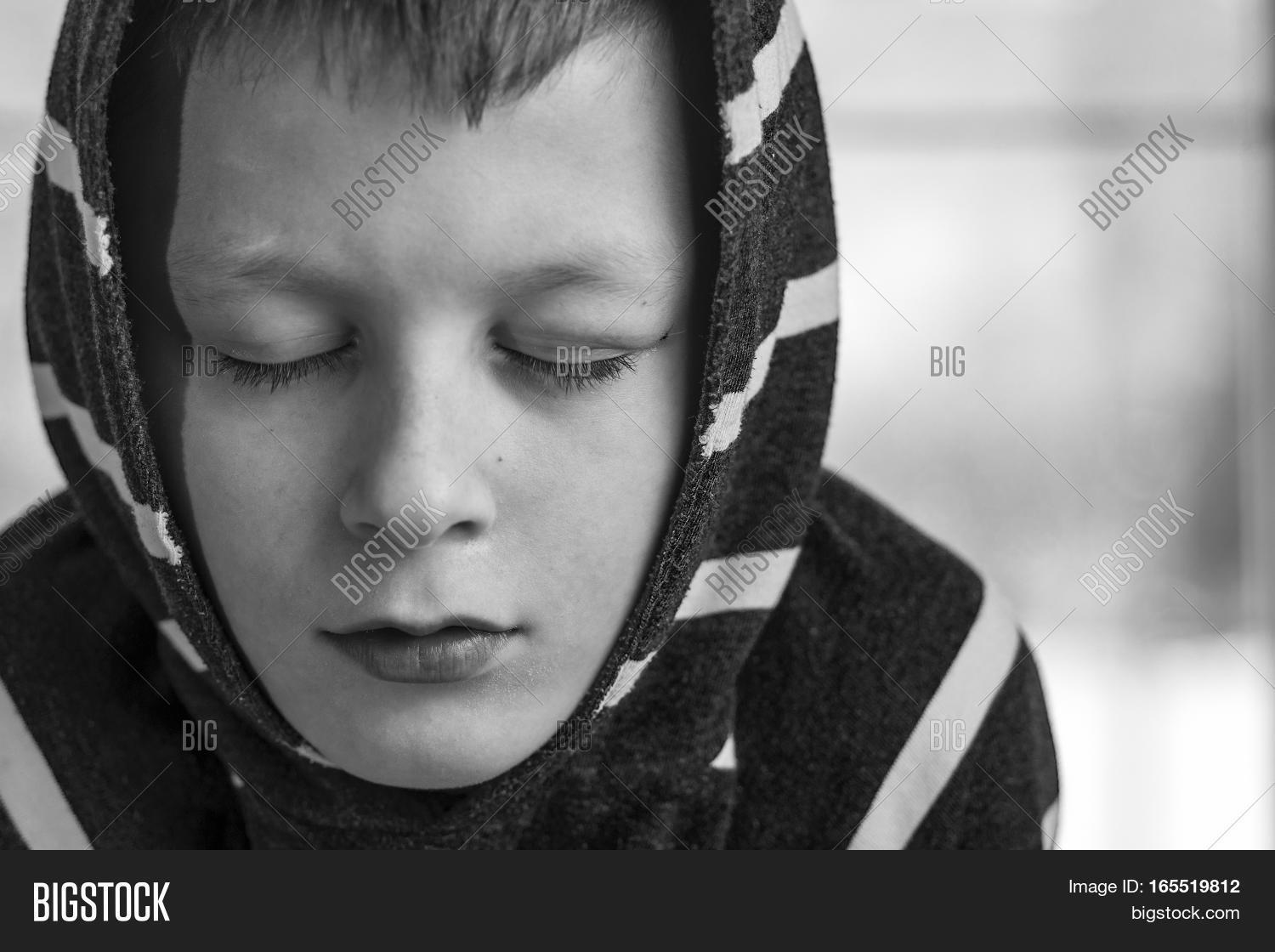 Sad Boy. Teenager Sad Image & Photo (Free Trial) | Bigstock