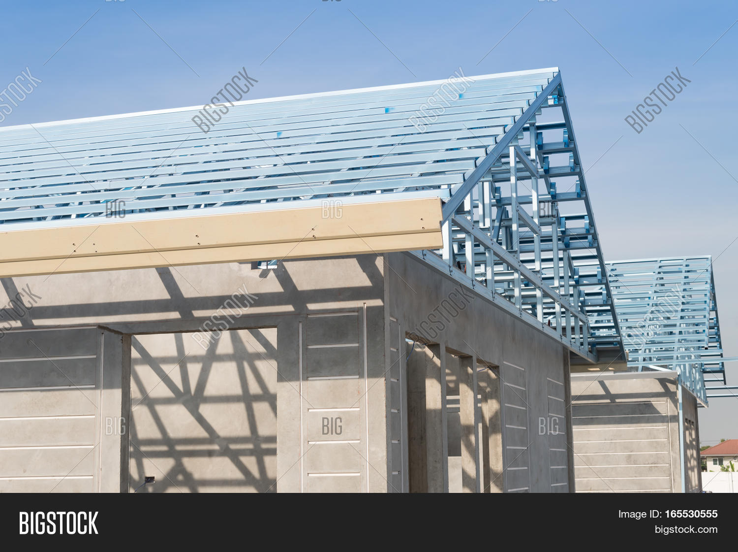 Structure Steel Roof Image & Photo (Free Trial) | Bigstock