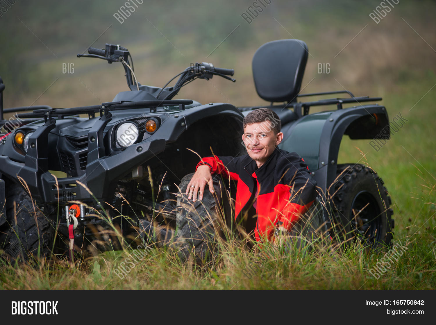 Young Man Sitting Near Image & Photo (Free Trial) | Bigstock