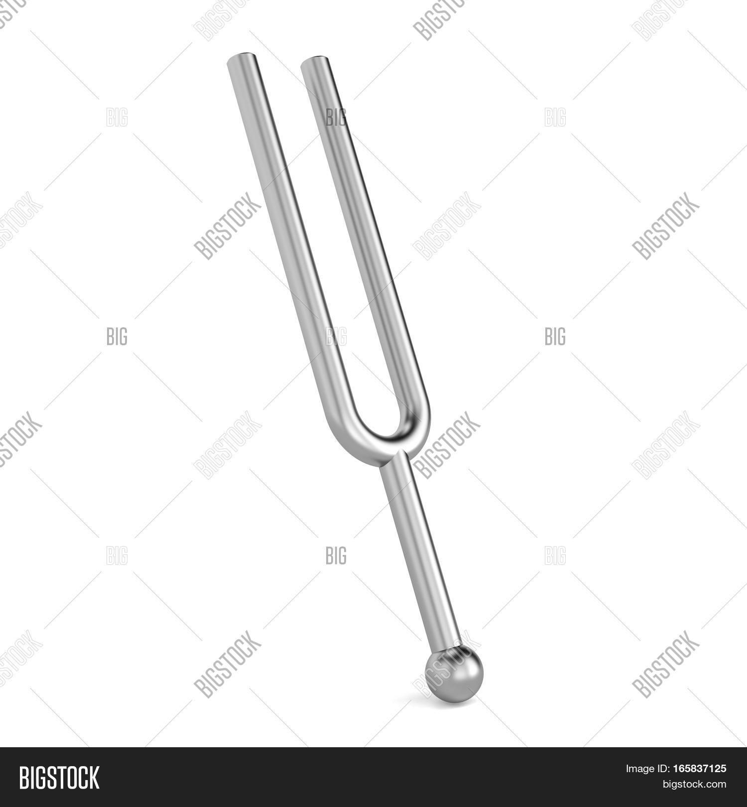 Tuning Fork 3D Image & Photo (Free Trial) | Bigstock
