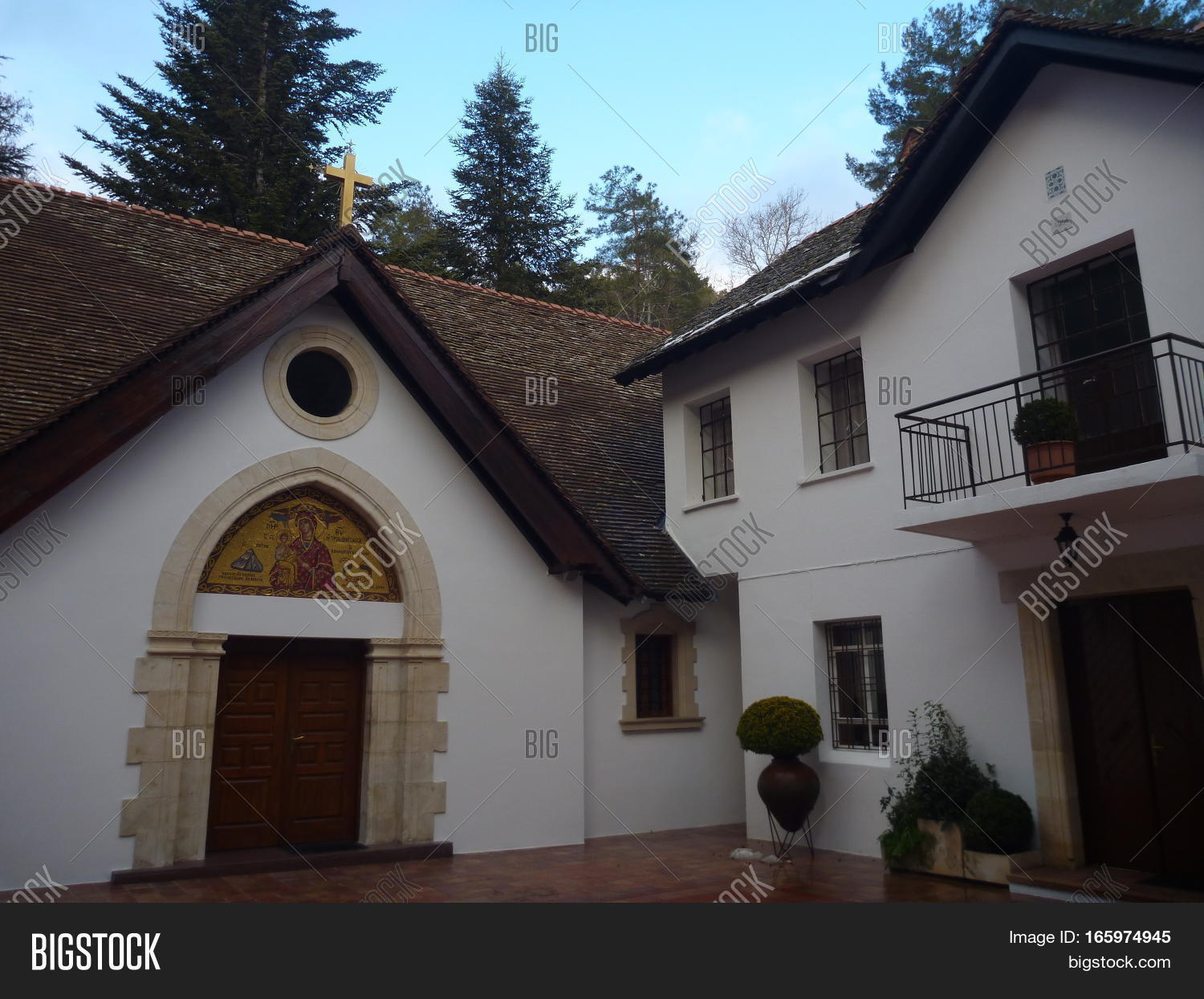 Trooditissa Monastery Image & Photo (Free Trial) | Bigstock