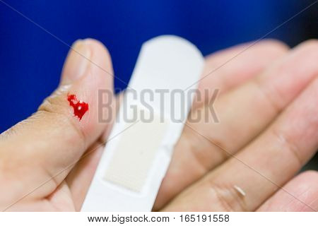 Closeup View Finger On Image & Photo (Free Trial) | Bigstock