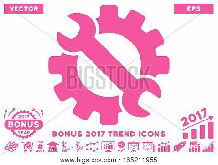 Pink Service Tools Vector & Photo (Free Trial) | Bigstock