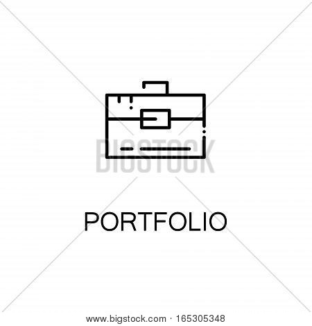 Portfolio Icon. Vector & Photo (Free Trial) | Bigstock