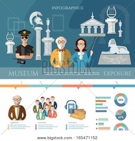 Museum Infographics Vector & Photo (Free Trial) | Bigstock