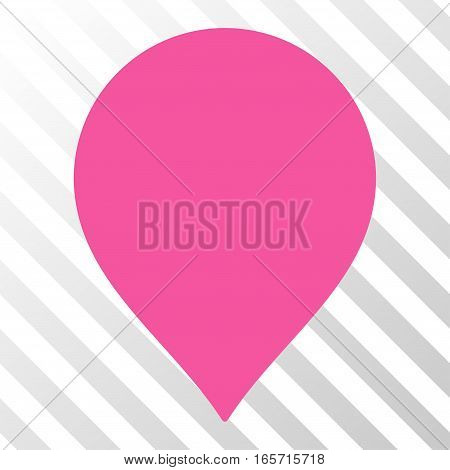 Pink Map Marker Vector & Photo (Free Trial) | Bigstock