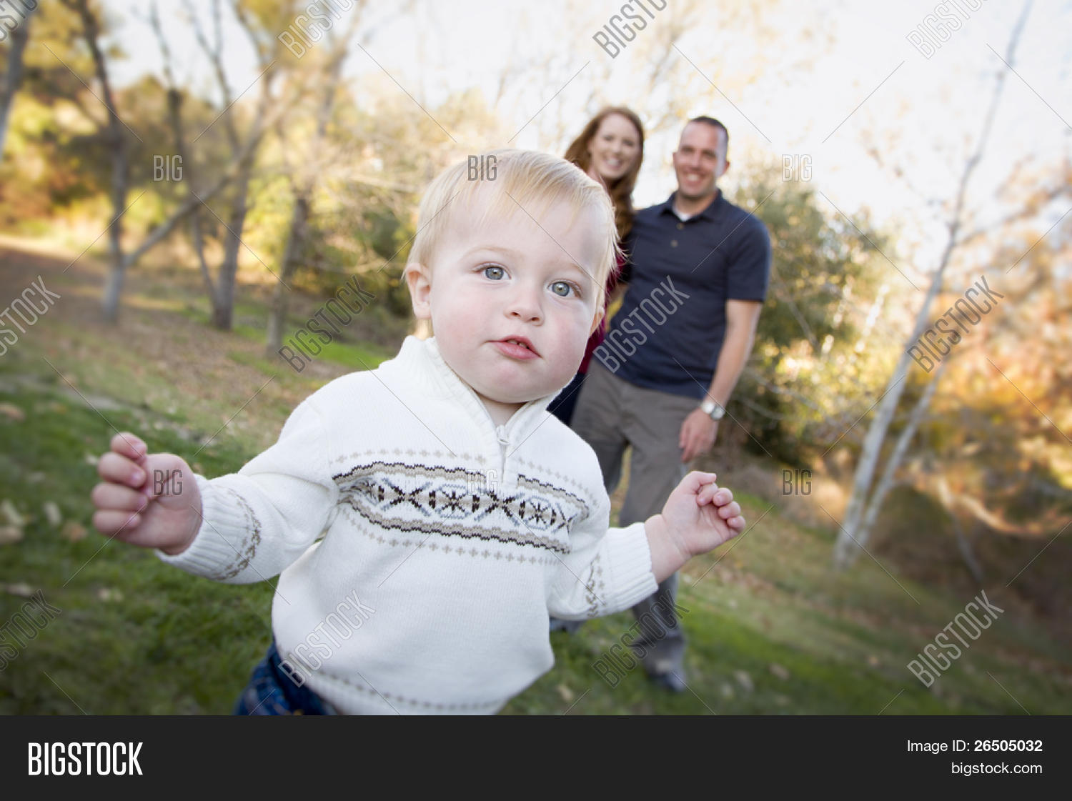 Cute Young Boy Walking Image & Photo (Free Trial) | Bigstock