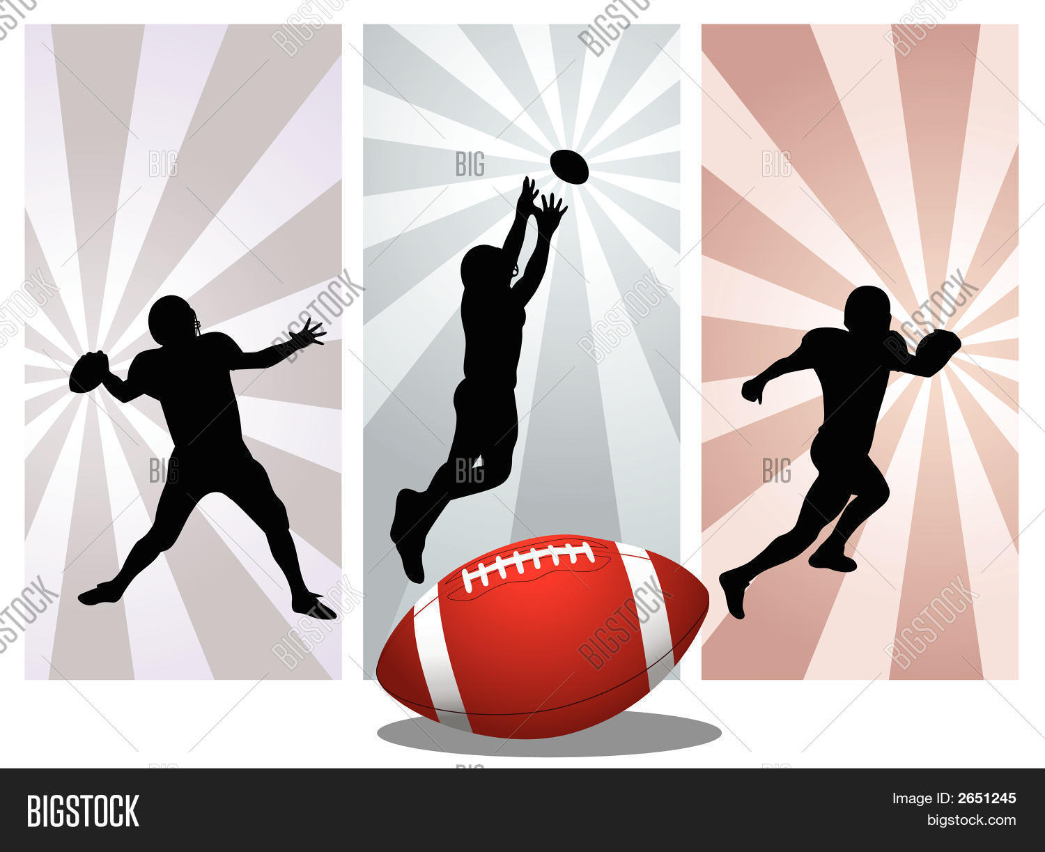 American Football Vector & Photo (Free Trial) | Bigstock