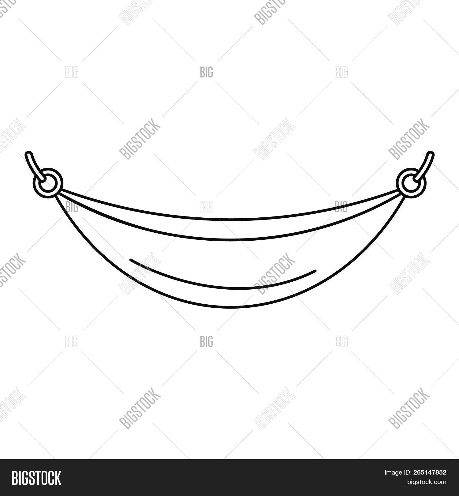 Beach Hammock Icon. Image & Photo (Free Trial) | Bigstock
