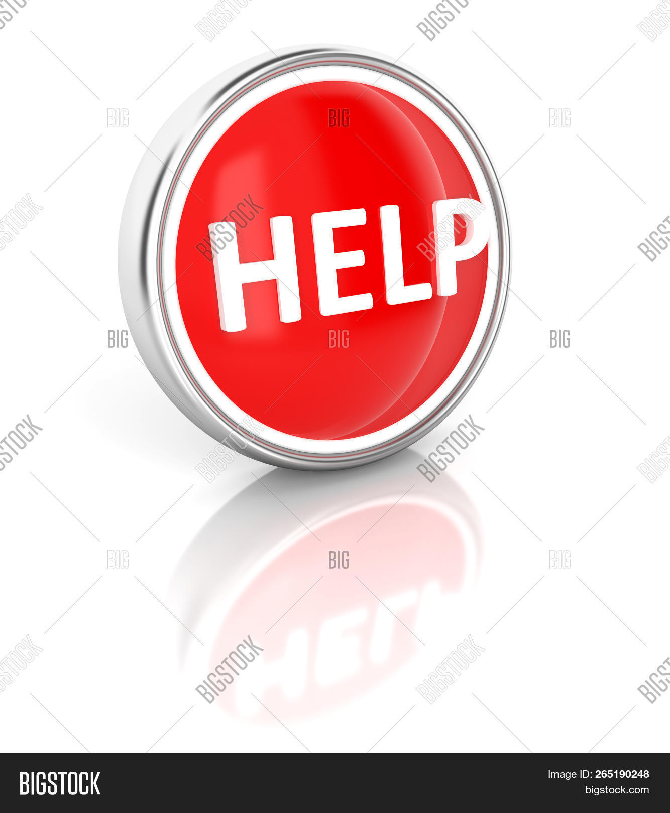 Help Icon On Glossy Image & Photo (Free Trial) | Bigstock