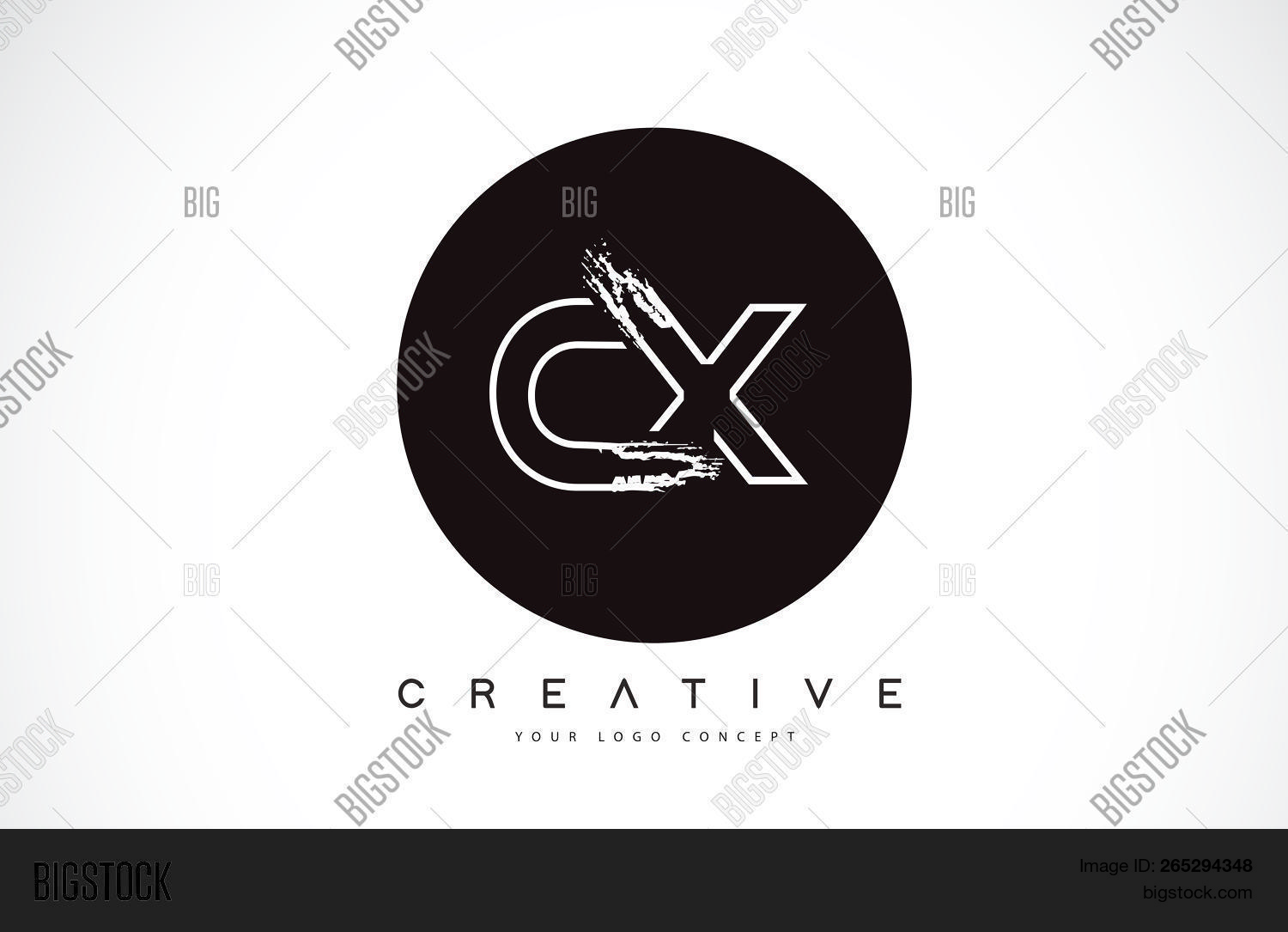 Cx Modern Leter Logo Vector & Photo (Free Trial) | Bigstock