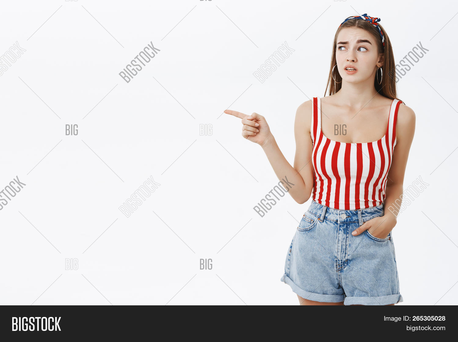 Girl Looking Concern Image & Photo (Free Trial) | Bigstock