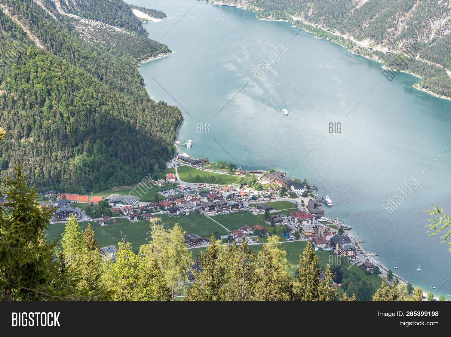 Village Pertisau, Lake Image & Photo (Free Trial) | Bigstock