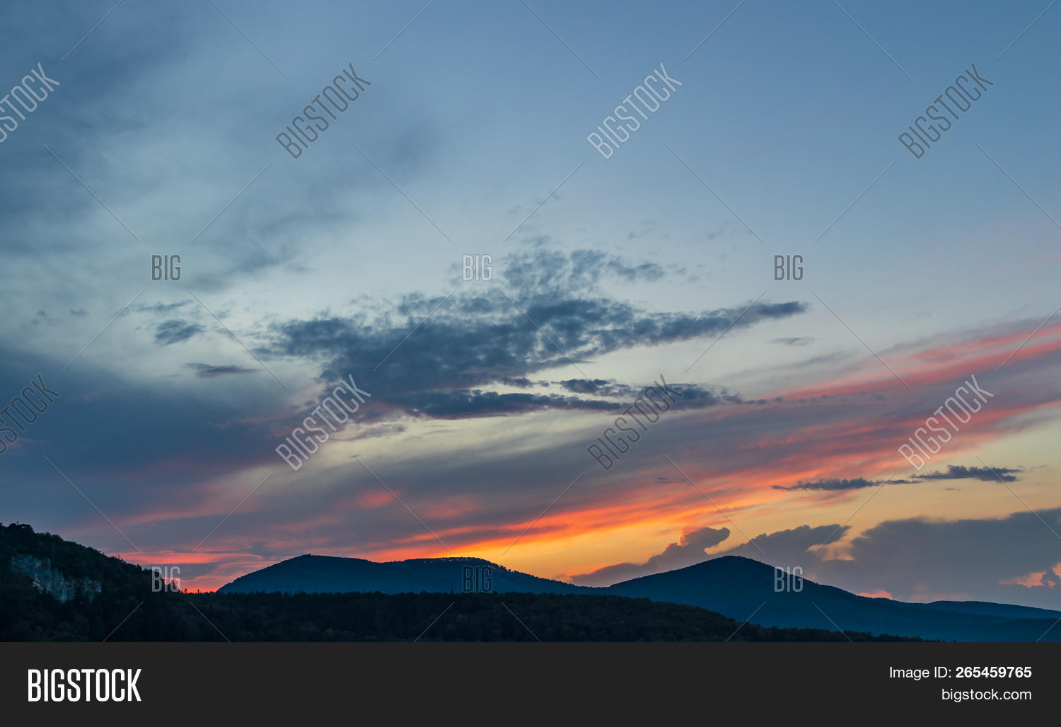 Orange Yellow Sunset Image & Photo (Free Trial) | Bigstock