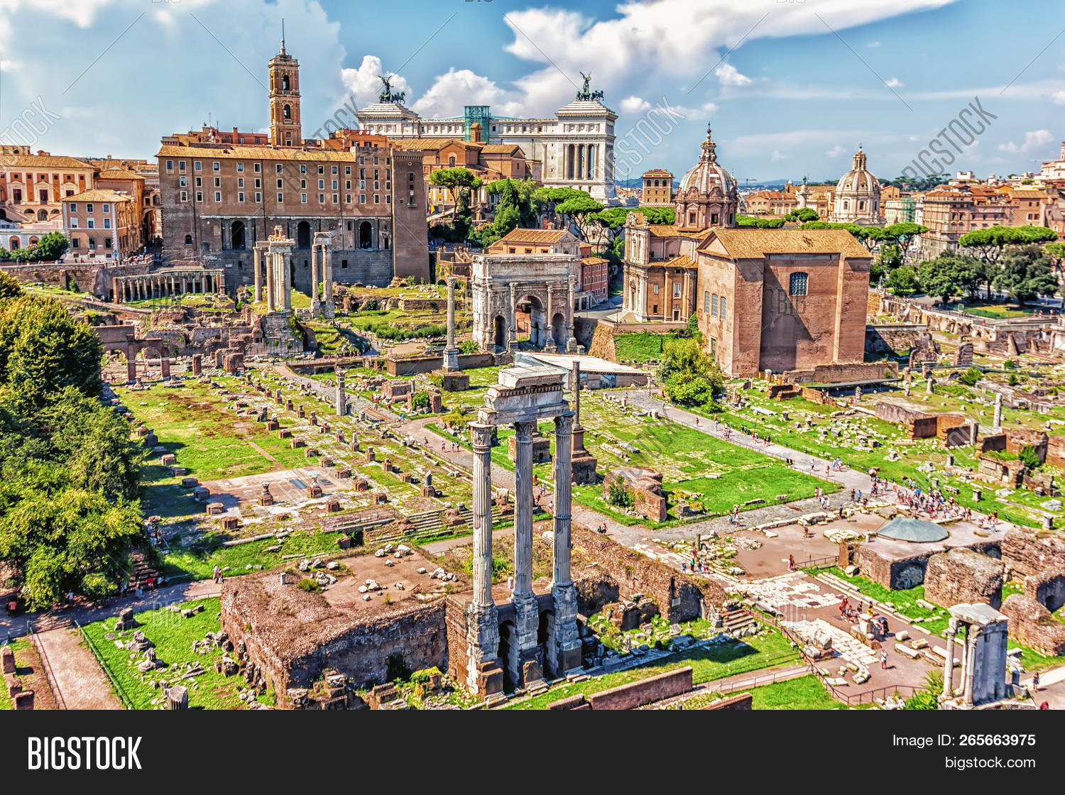 View On Roman Forum: Image & Photo (Free Trial) | Bigstock