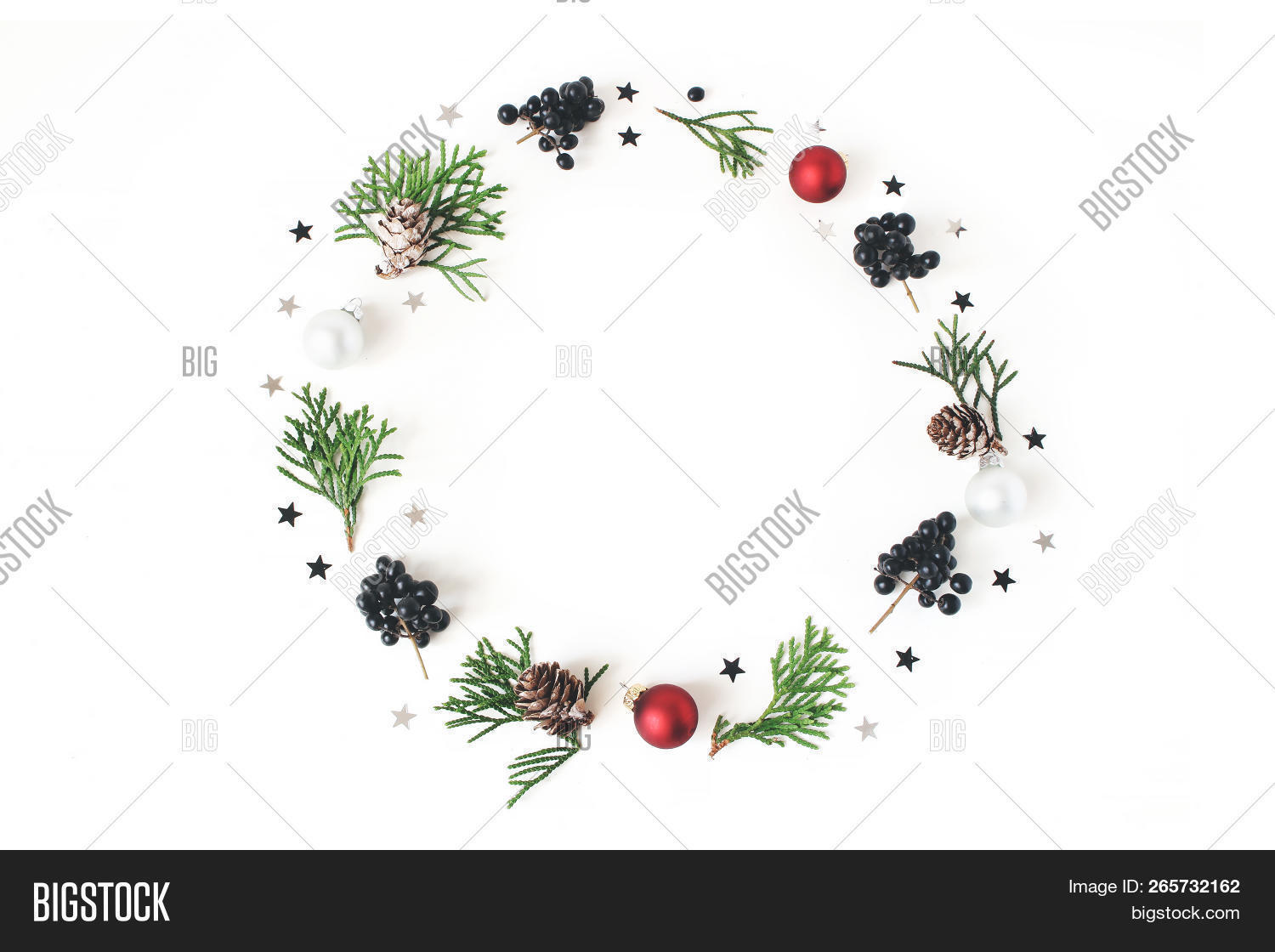 Christmas Circle Image & Photo (Free Trial) | Bigstock