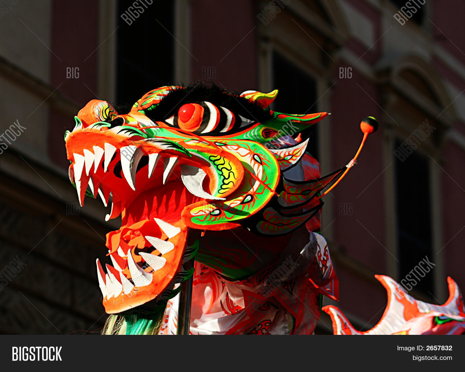 Chinese Dragon Mask Image & Photo (Free Trial) | Bigstock