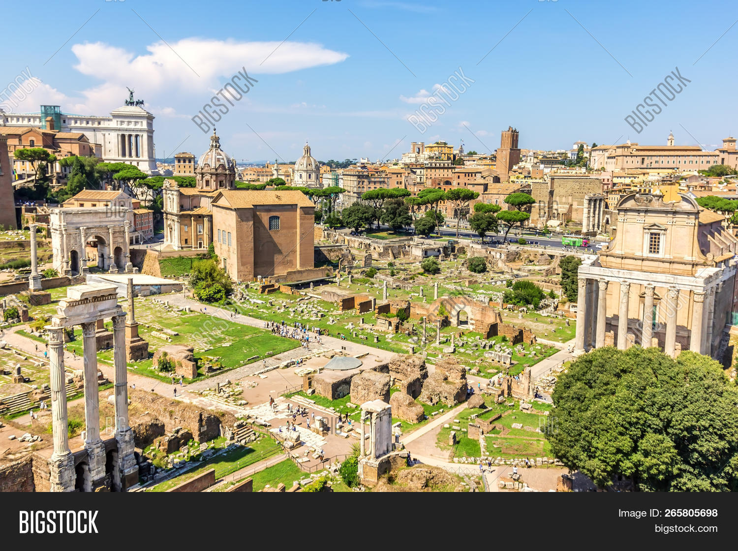 Roman Forum: Ruins Image & Photo (Free Trial) | Bigstock